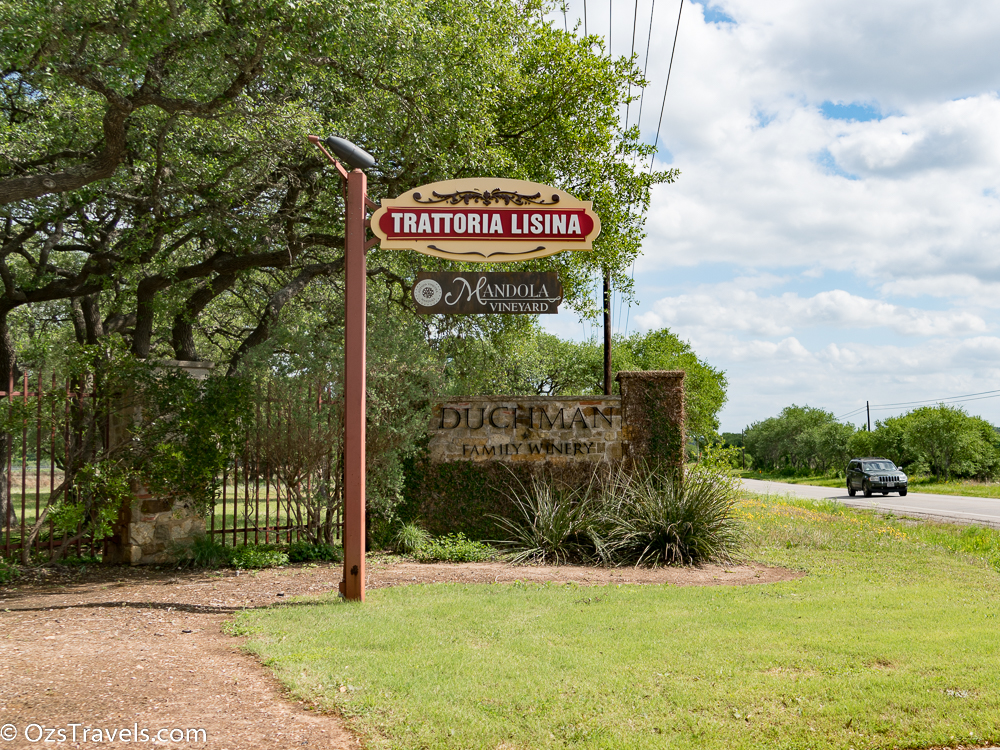 Duchman Family Winery Texas - Oz's Travels